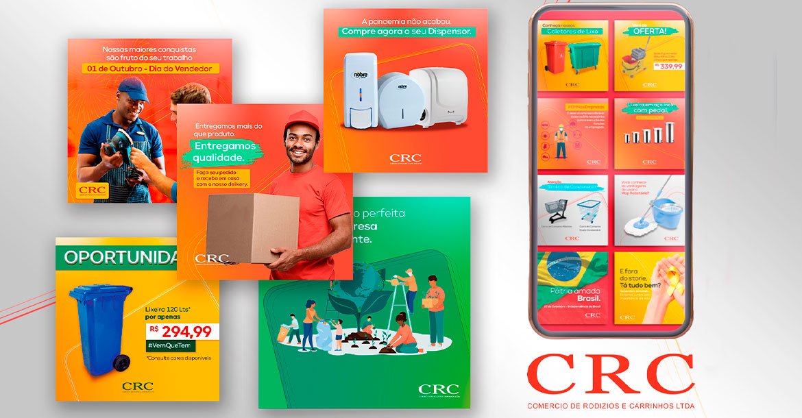 Abrasivo Digital - Criação de Site da CRC Comércio